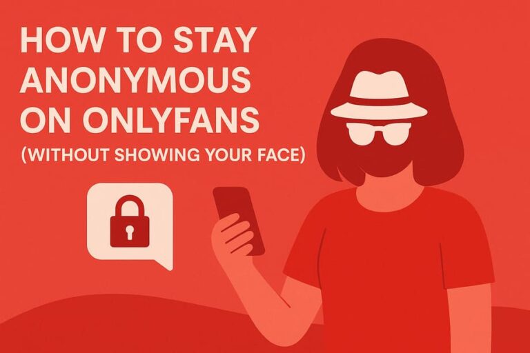 How to Stay Anonymous on OnlyFans (Without Showing Your Face) - Fans ...